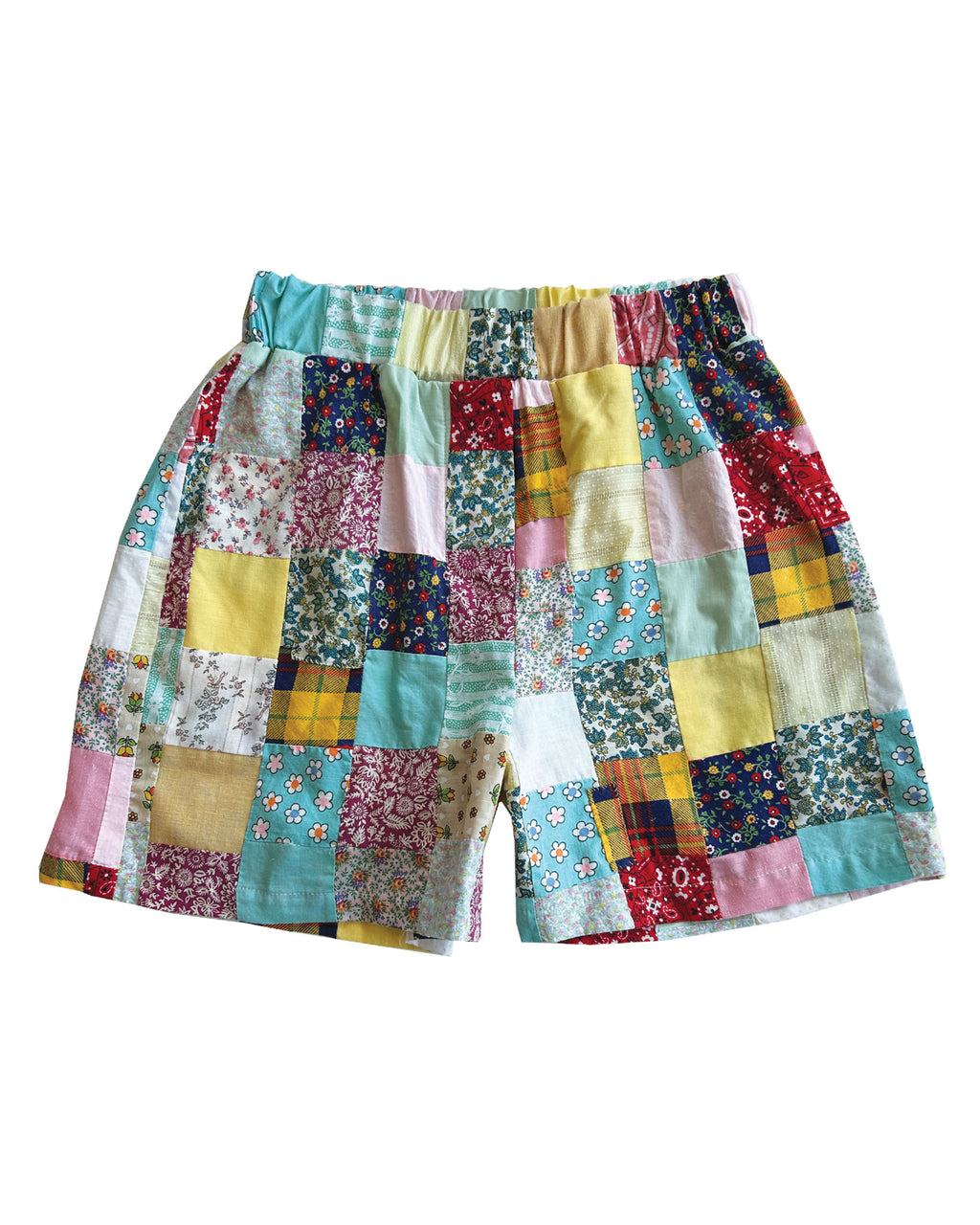THE QUILTED BOXER SHORT - FLORAL PATCHWORK – The Series NY